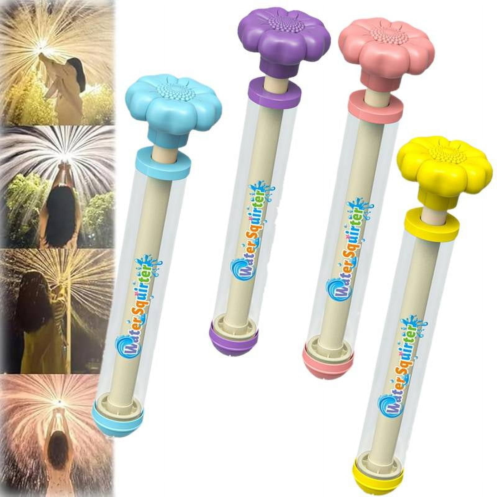 4 PCS Firework Water Gun, Firework Water Guns for Pool Parties, High ...