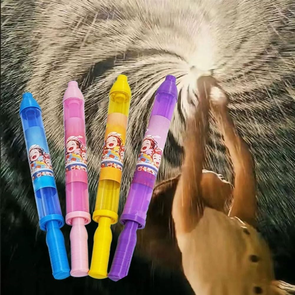 4 PCS Firework Water Toy, Romantic Firework Style Water Spray Toy for ...