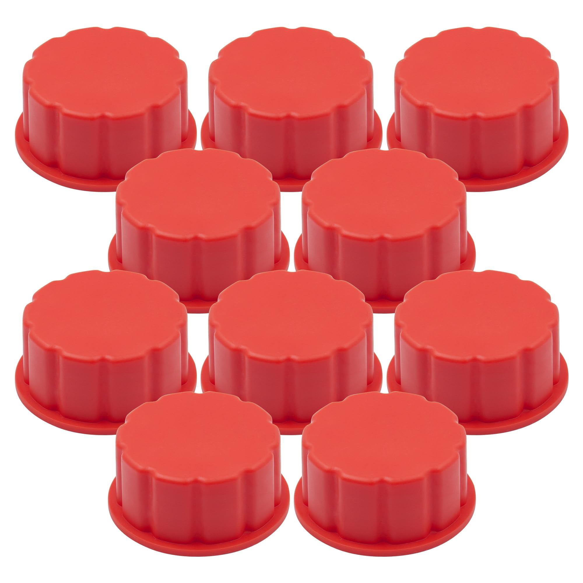 4 PCS Gallon Gas Can Caps, 5 Gallon Coarse Thread Gas Lid for Gasoline ...