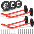 4 PCS Garage Hooks Heavy Duty Wall Mount, Tire Storage System with Anti ...