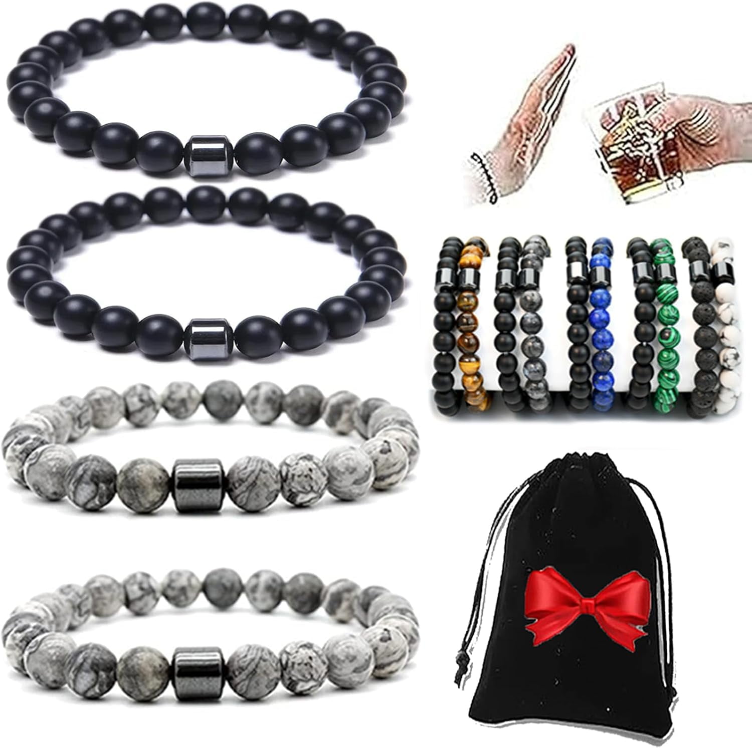 4 PCS Anti Alcohol Bracelet ,Anti Alcohol Bracelet for Women/Men ...