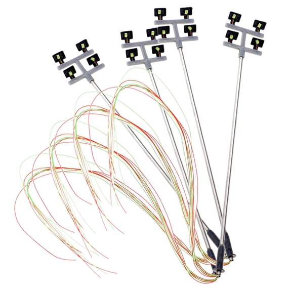 4 PCS HO Scale Model lighting tower,tower lights Model Lights Layout ...