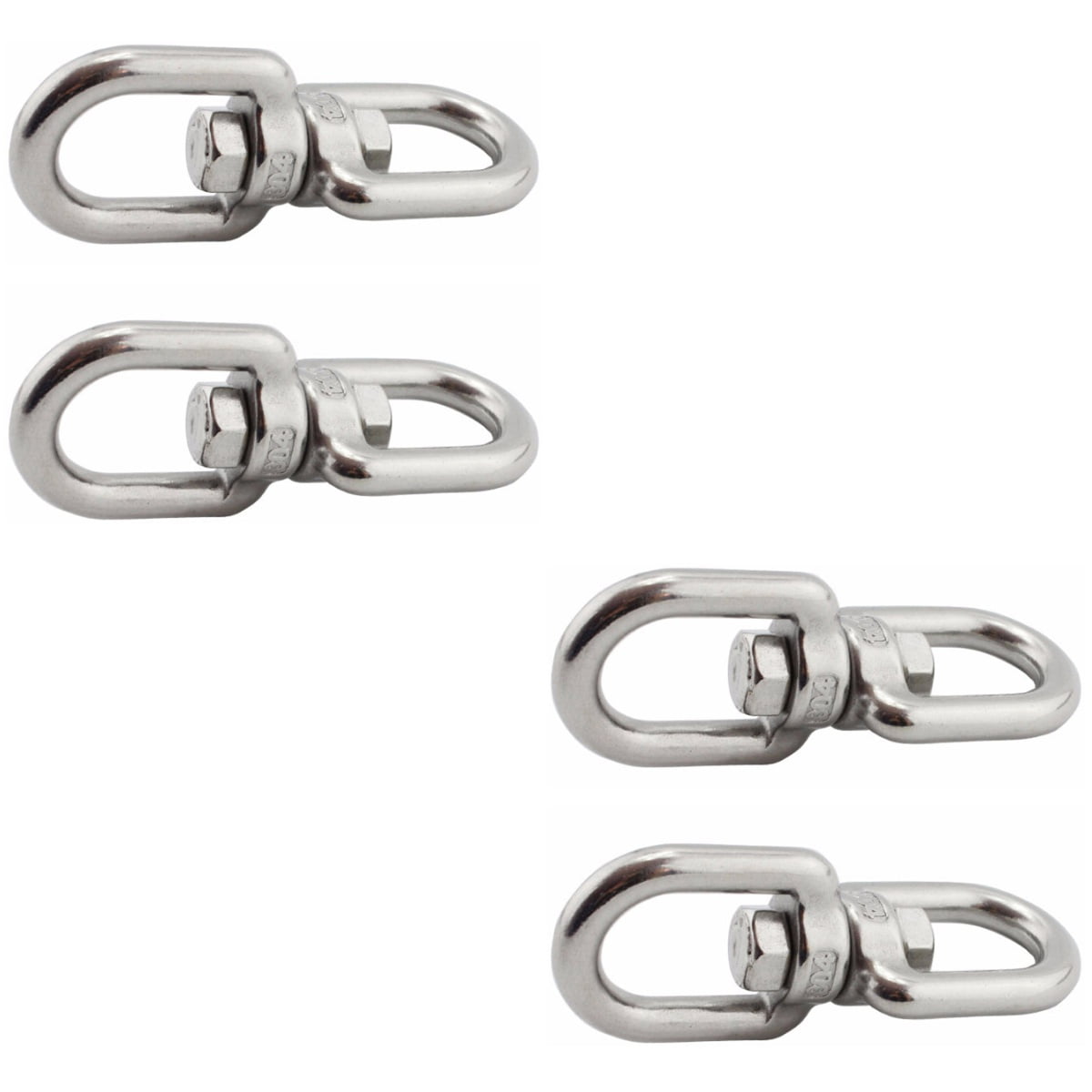 MERRYHAPY 4-Pack Hanging Basket with Dual Clip Swivel Hook, , Garden ...