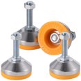 4 Pcs Heavy Duty Leveling Feet, Leg Leveler with Base, Adjustable ...