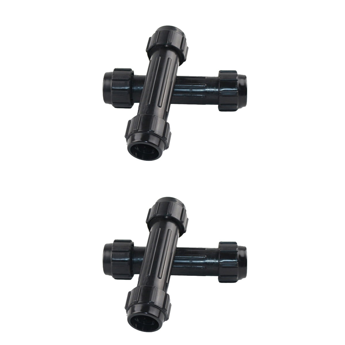 Eease 4x Plastic Kayak Paddle Connectors Screw Joint Replacement (Black ...