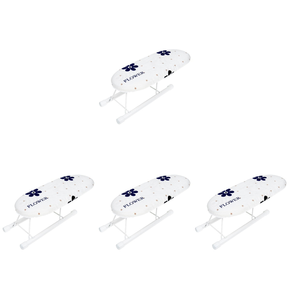 4 PCS Ironing Board Table Coated Puzzle Folder Wall Mounted Clothes ...