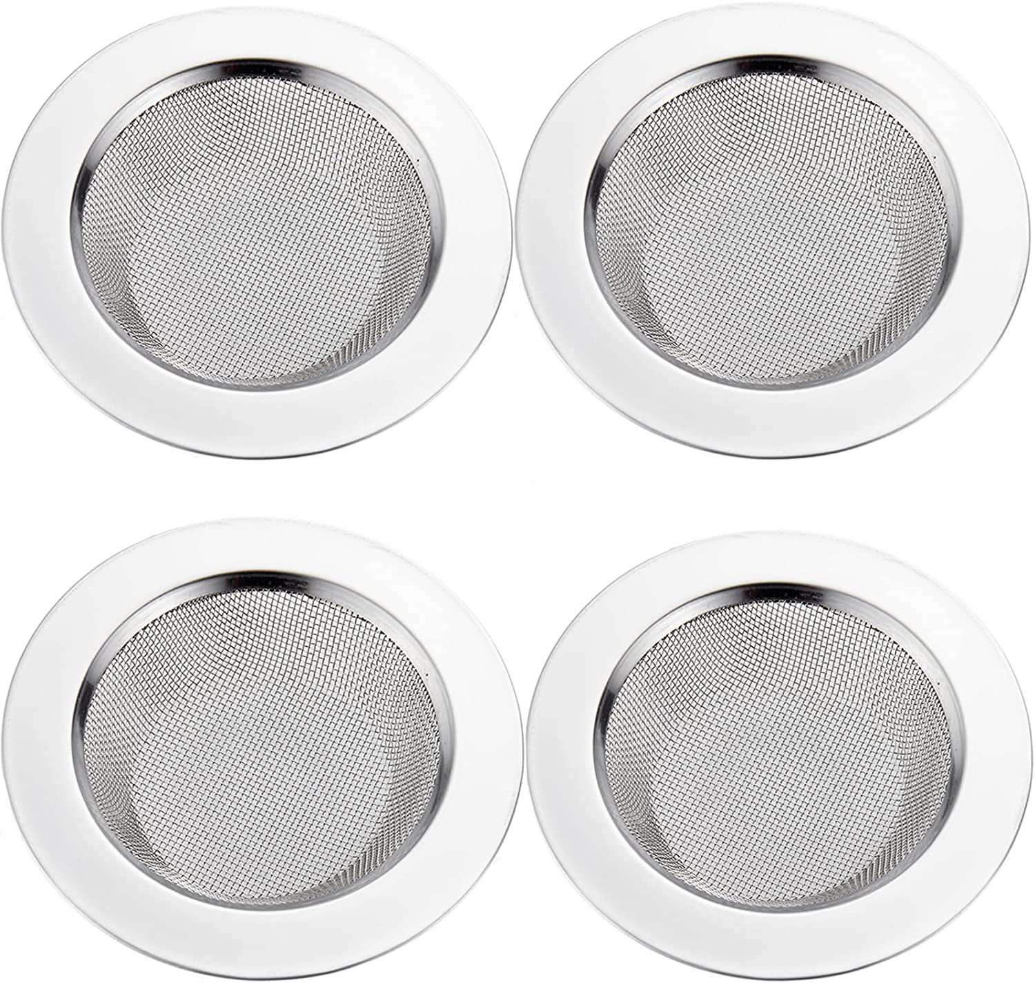 4 PCS Kitchen Sink Strainer Stainless Steel, Kitchen Sink Drain ...