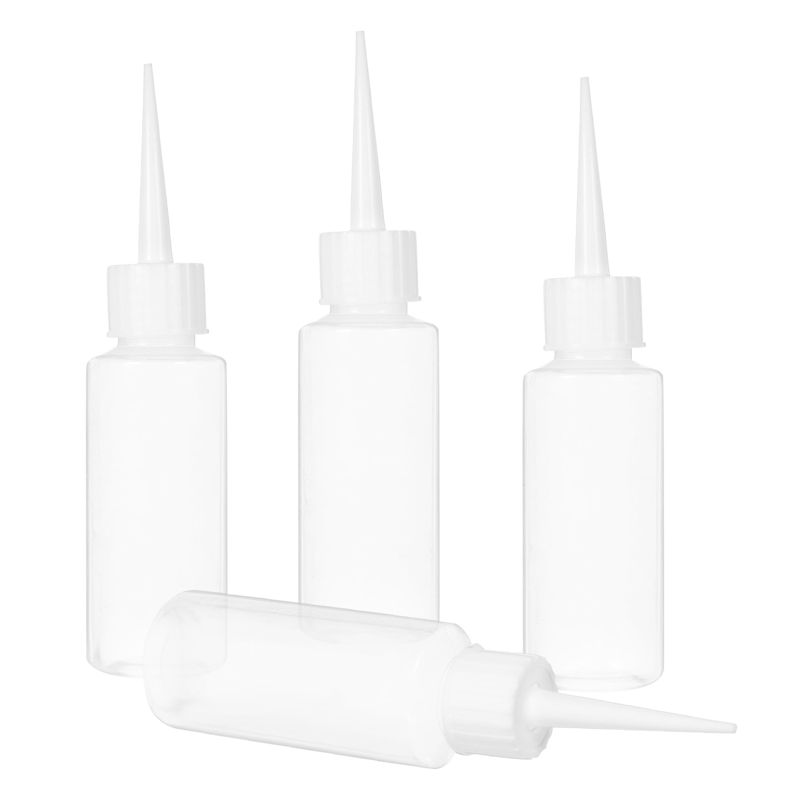 TEHAUX Plastic Squeeze Bottle Precision Tip Applicator Bottle 4pcs 50ml ...
