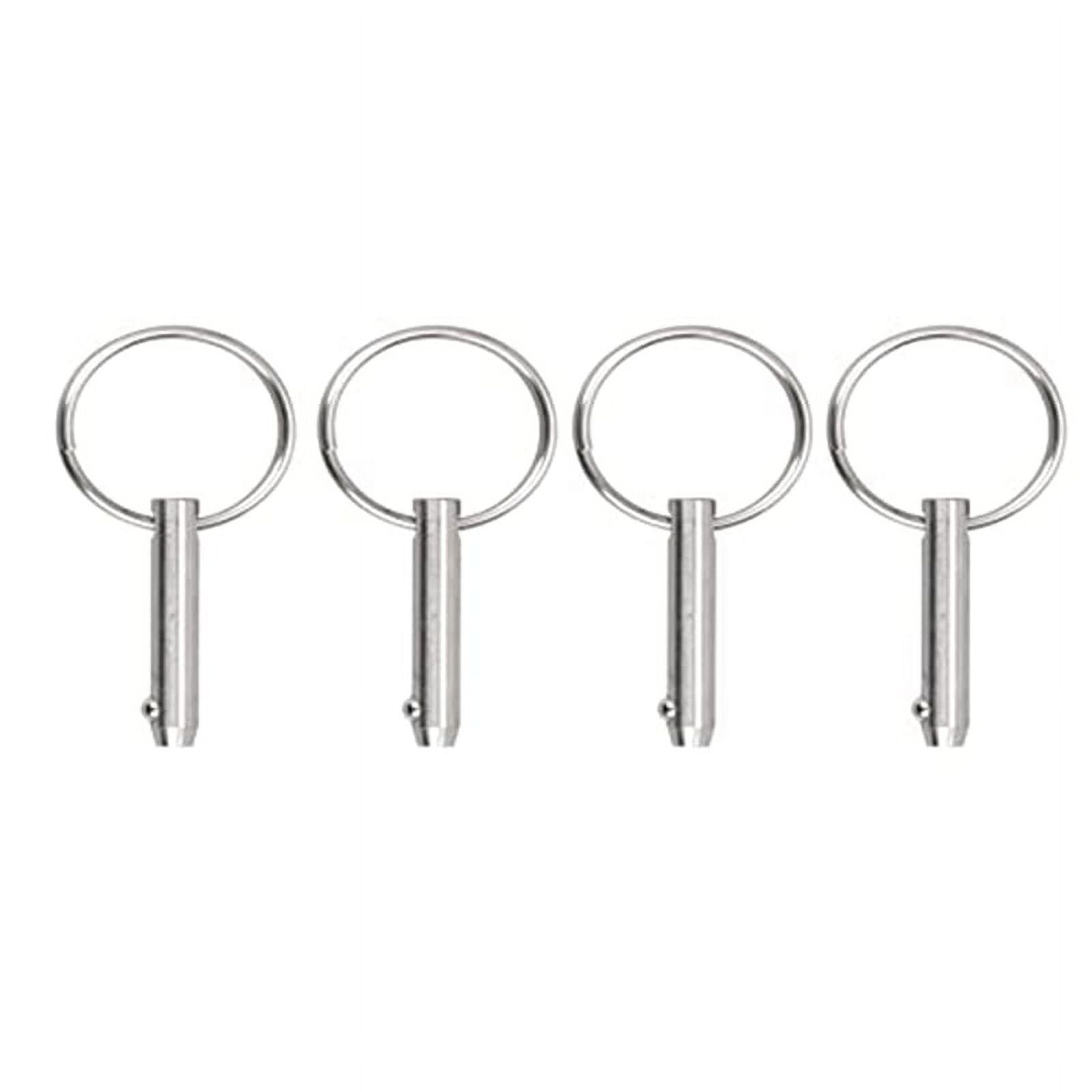 4 PCS Marine Bimini Top Pins, Diameter 1/4In(6.3Mm), Overall Length1 ...