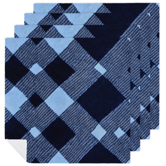 4 PCS Napkin Cloth 18.7in A Wide Range Of Uses Not Fade Not Ball For ...