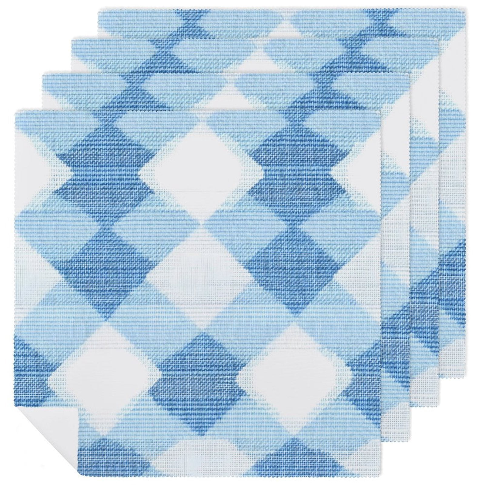 4 PCS Napkin Cloth 18.7in A Wide Range Of Uses Not Fade Not Ball For ...