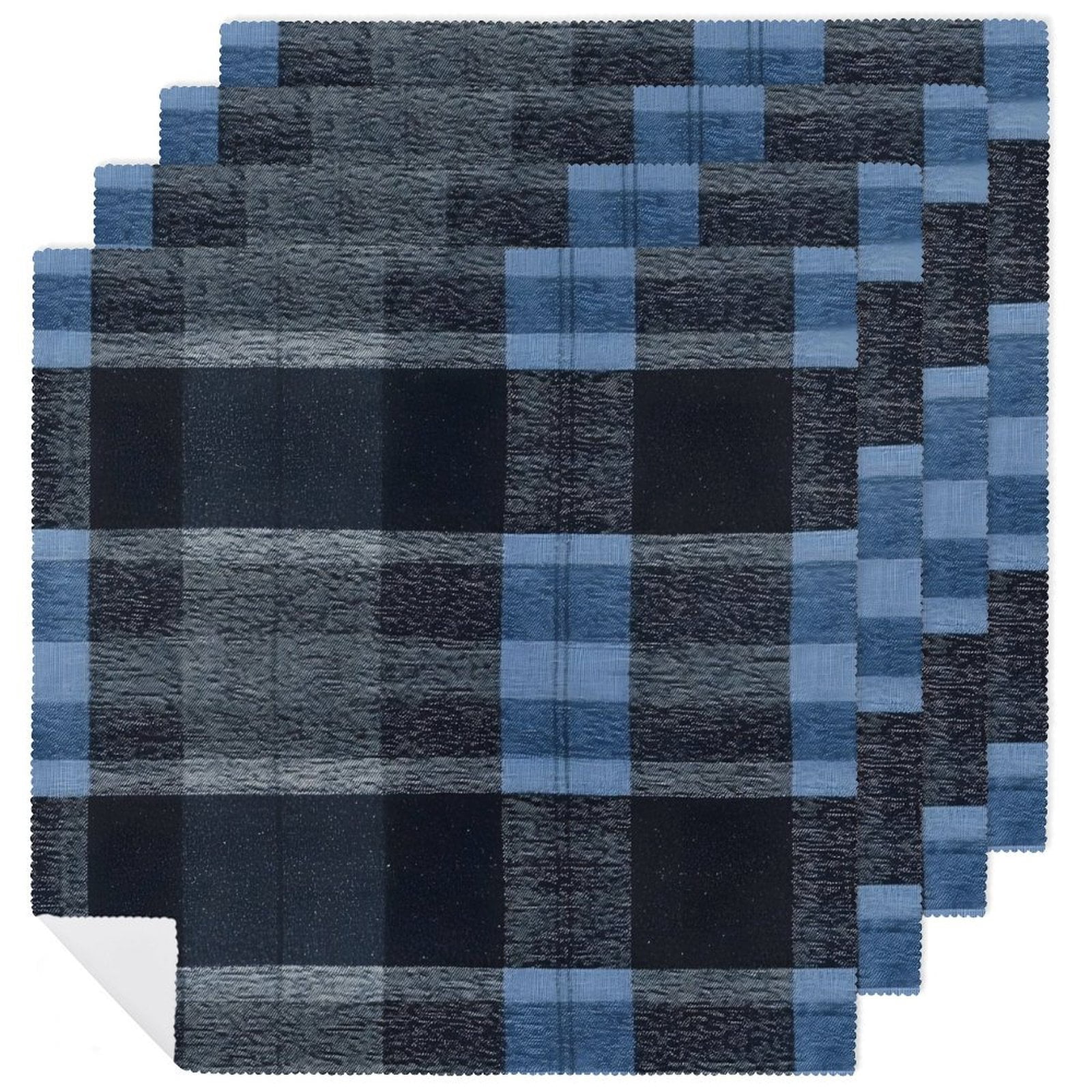 4 PCS Napkin Cloth 18.7in A Wide Range Of Uses Not Fade Not Ball For ...