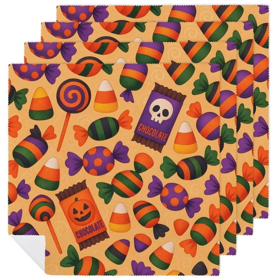 4 PCS Napkin Cloth 18.7in A Wide Range Of Uses Not Fade Not Ball For ...