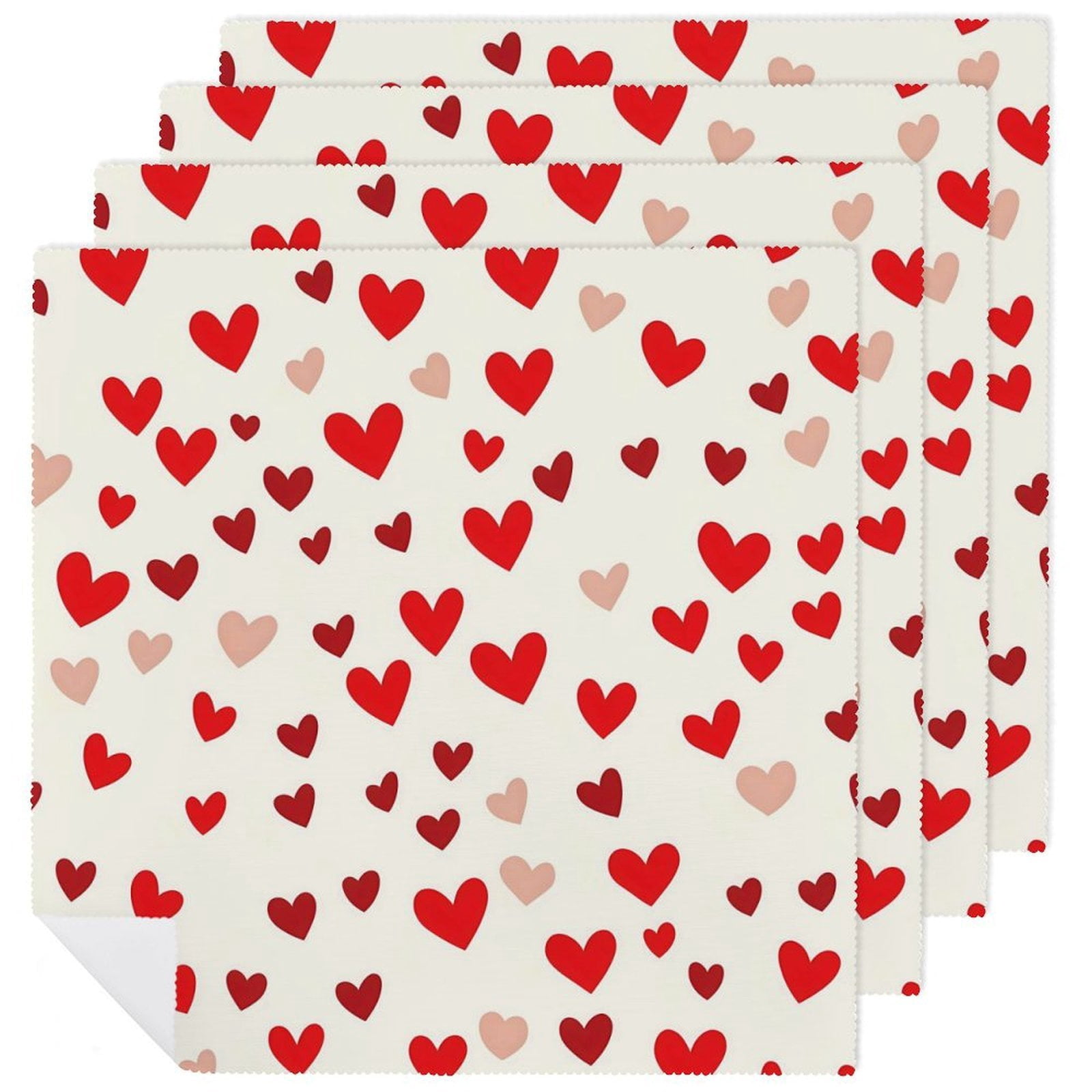 4 PCS Napkin Cloth 18.7in A Wide Range Of Uses Not Fade Not Ball For ...