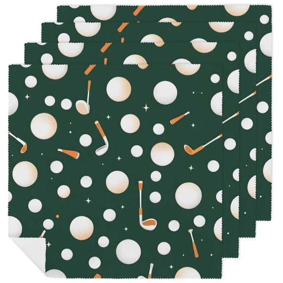 4 PCS Napkin Cloth 18.7in A Wide Range Of Uses Not Fade Not Ball For ...