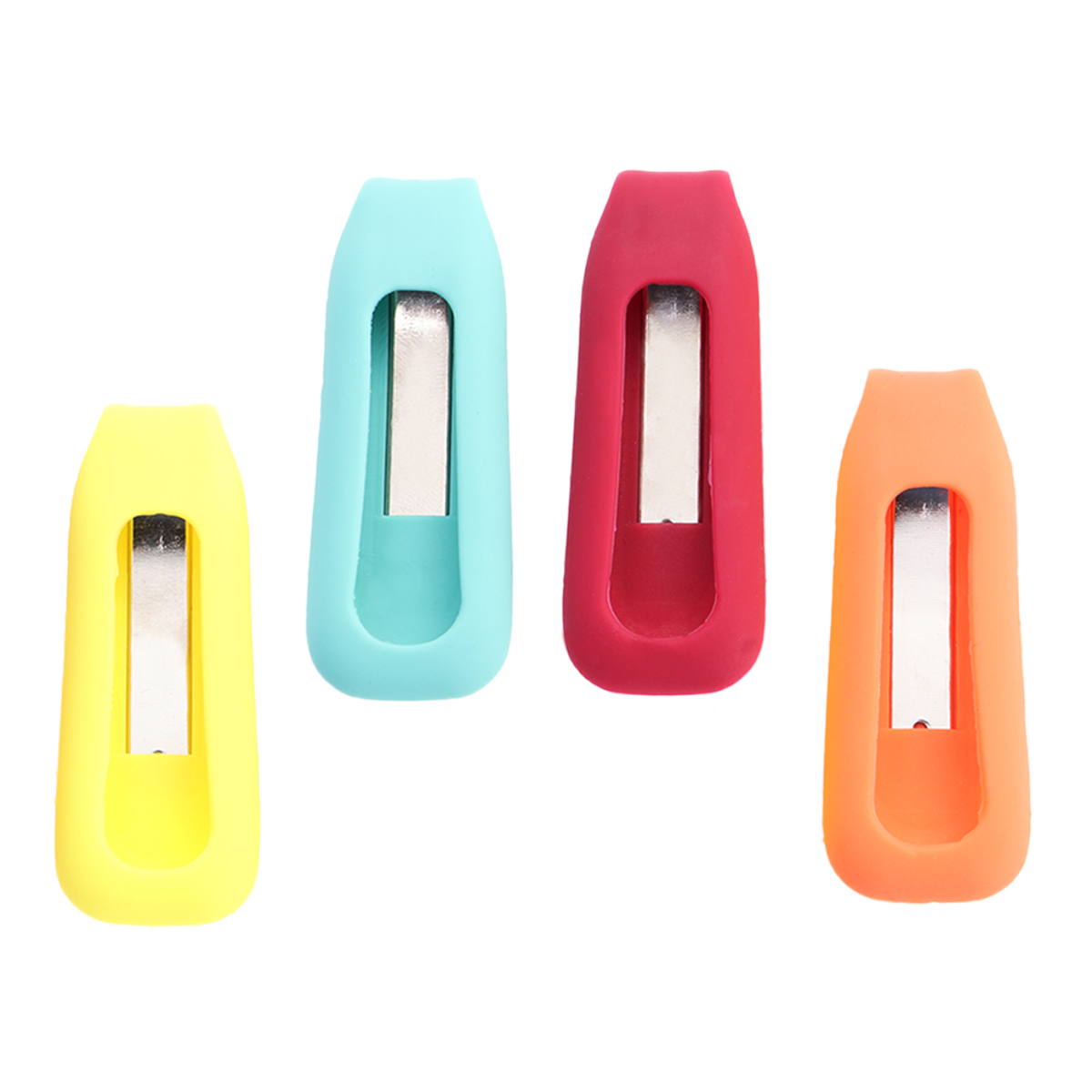 4 PCS Pedometer Silicone Clips Colorful Wireless Activity Plus Sleep ...