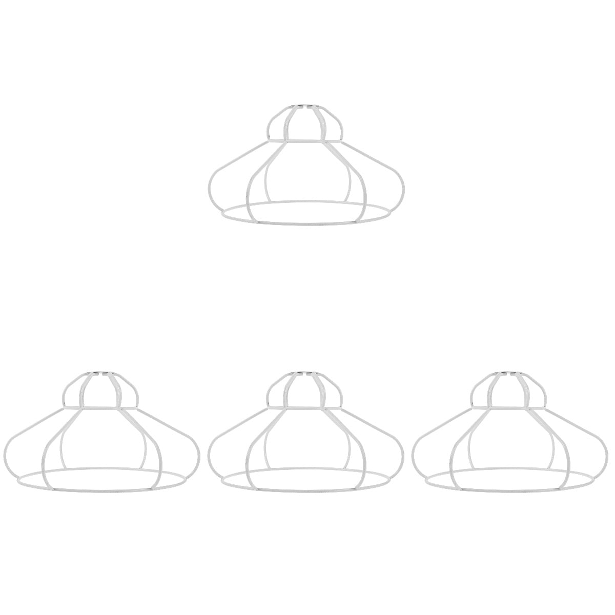 4 PCS Pendant Lights Table Light Stand DIY Lampshade 21x21cm - Walmart.com