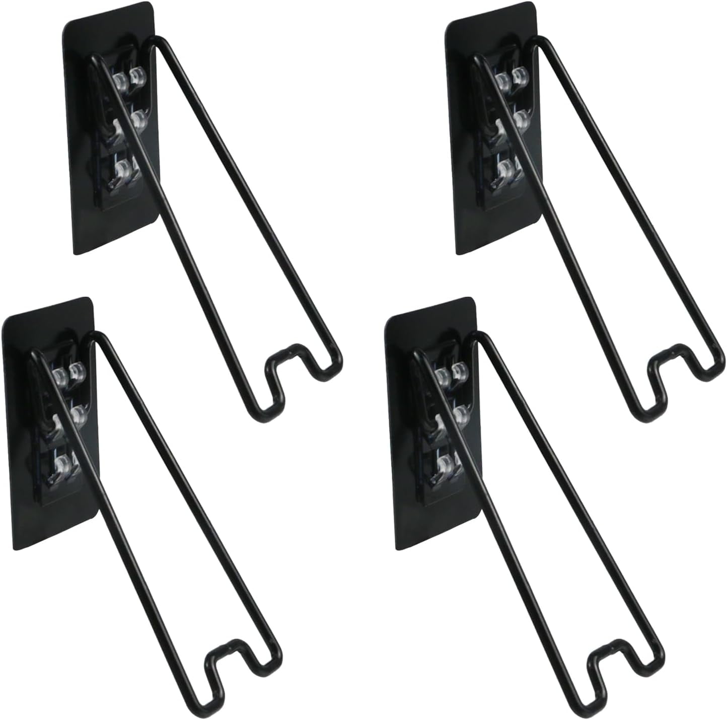 4 PCS Picture Easel Stand Adhesive Easel Back 5.12"×2.2" Picture Frame ...