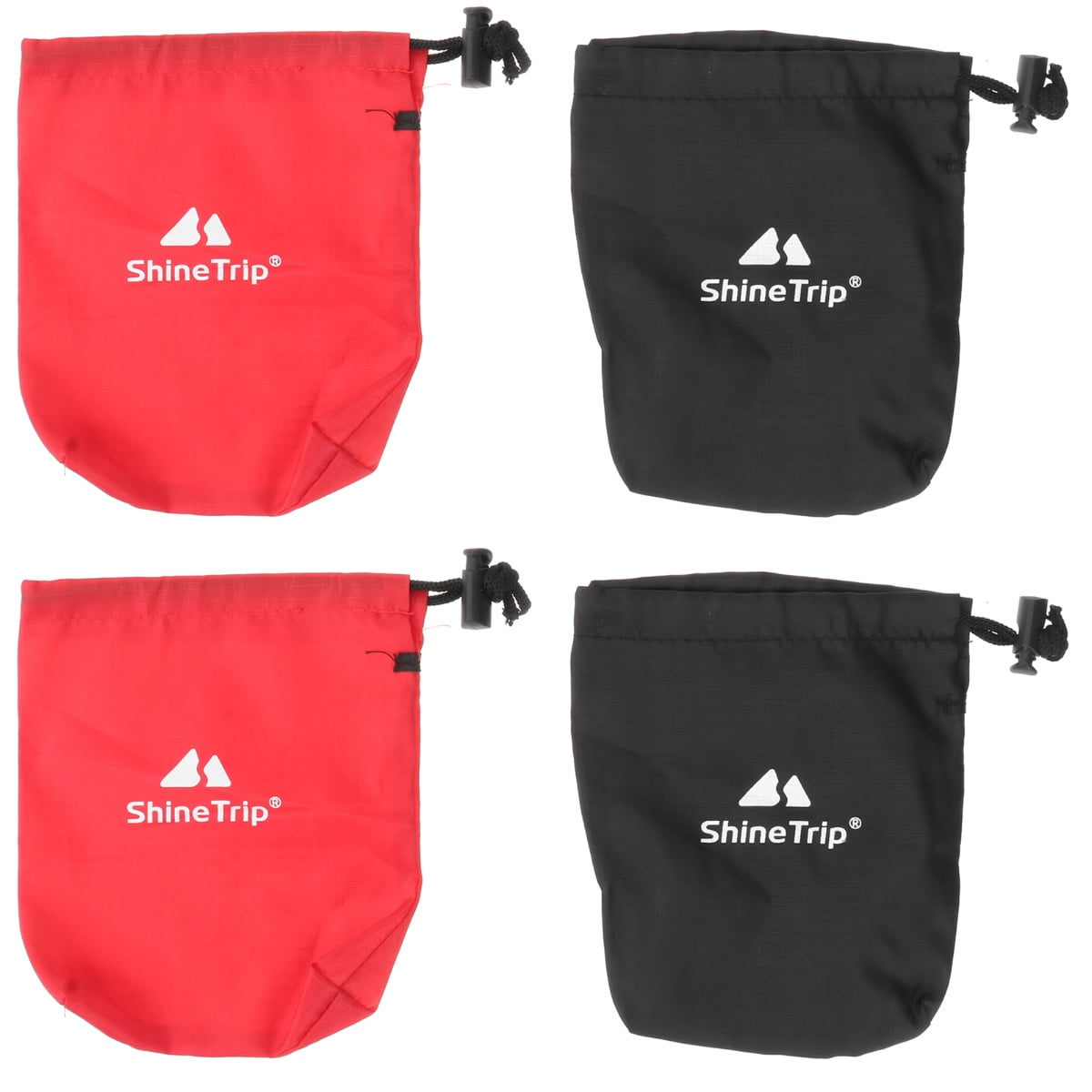 BusSunset 4 PCS Portable Outdoor Activities Drawstring Storage Bags ...