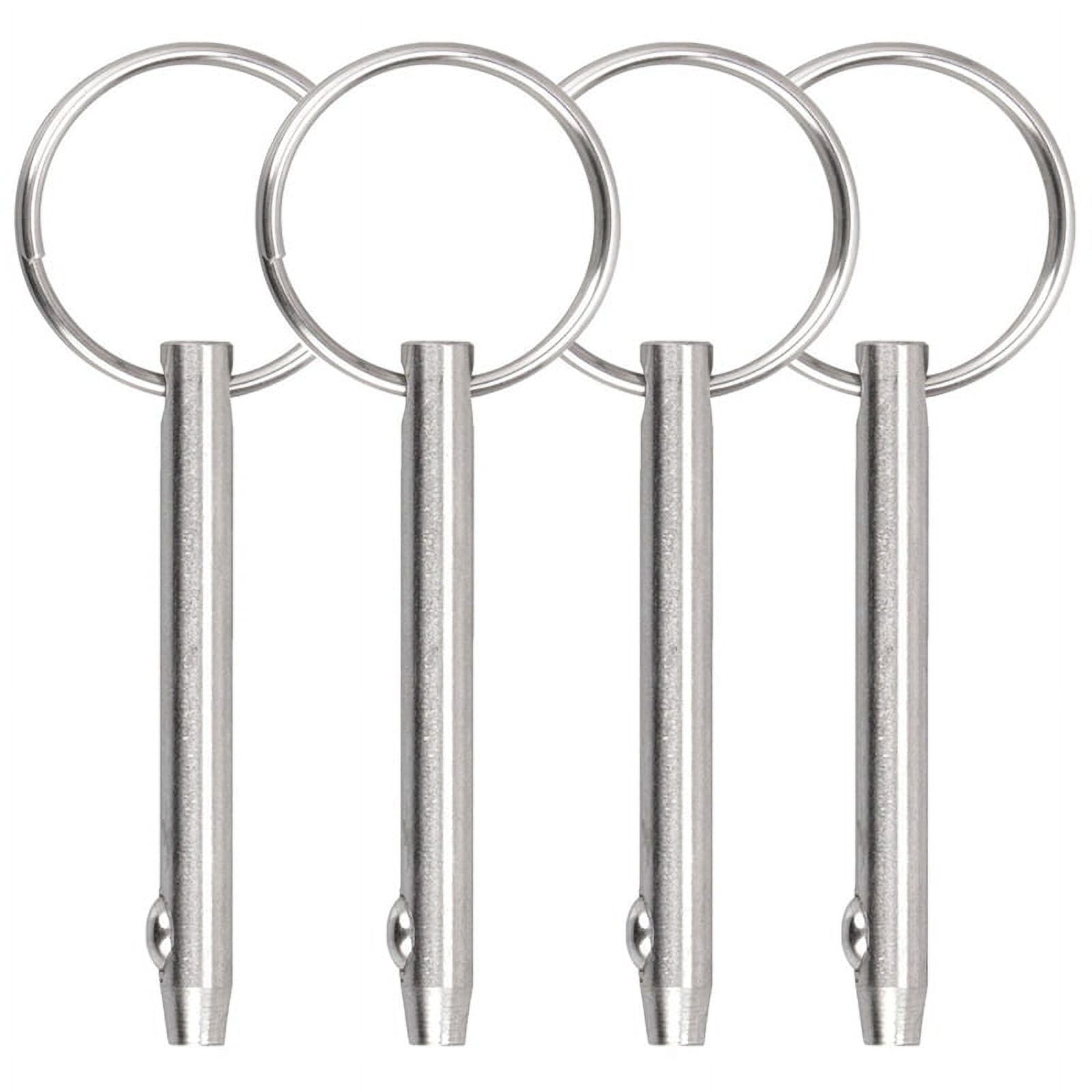 4 PCS Bimini Top Pins, Diameter 1/4in(6.3mm),Overall Length 2.56inch ...