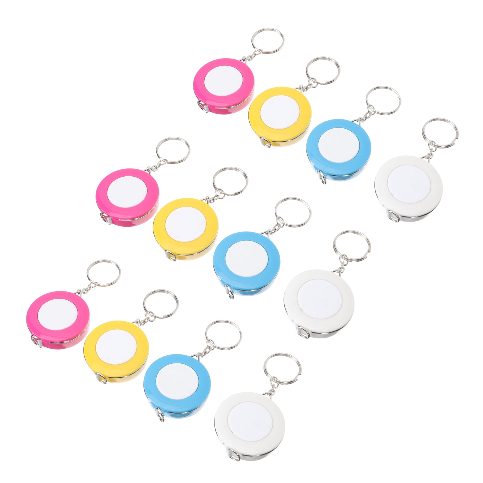 12 Pcs Small Tape Measure Measurement Keychain Measures Baby - Walmart.com