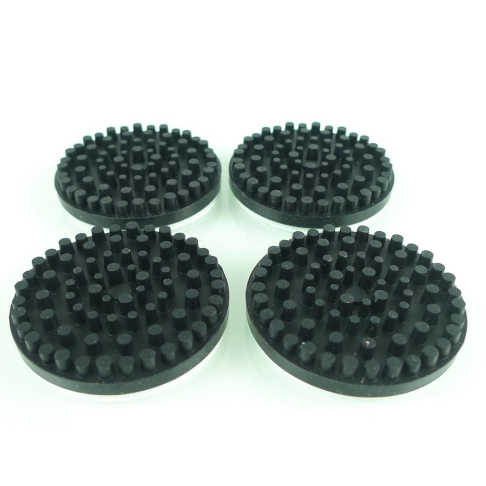 4 PCS Rubber Isolation Stand Feet Pads Turntable Record Player ...
