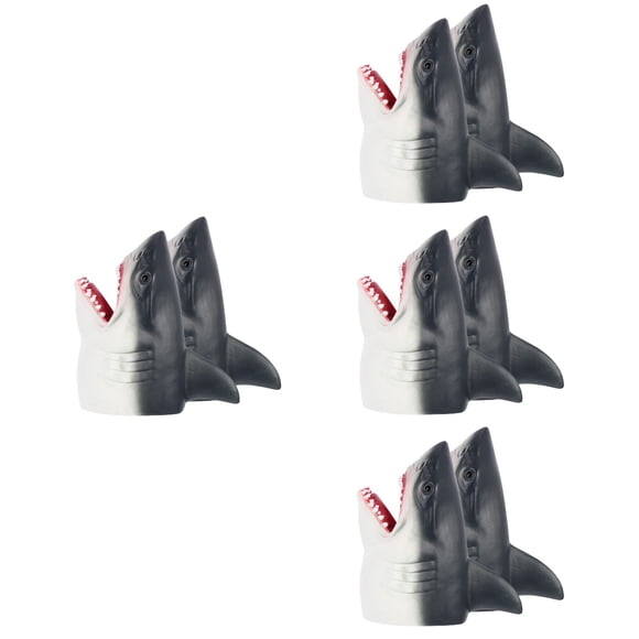 Thermoplastic Rubber Shark Hand Puppet