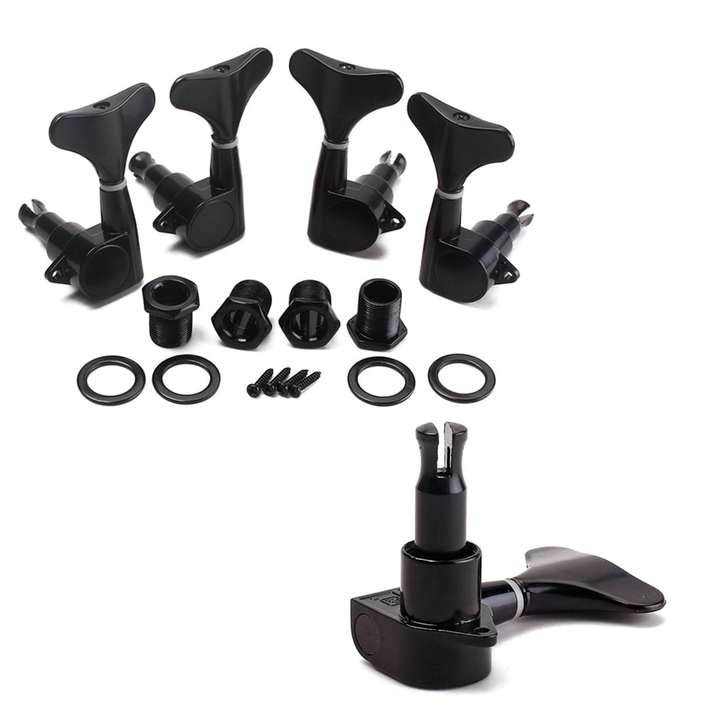 4 PCS Sealed Bass Guitar Tuning Pegs Keys Tuner Machine Heads 2L2R with ...