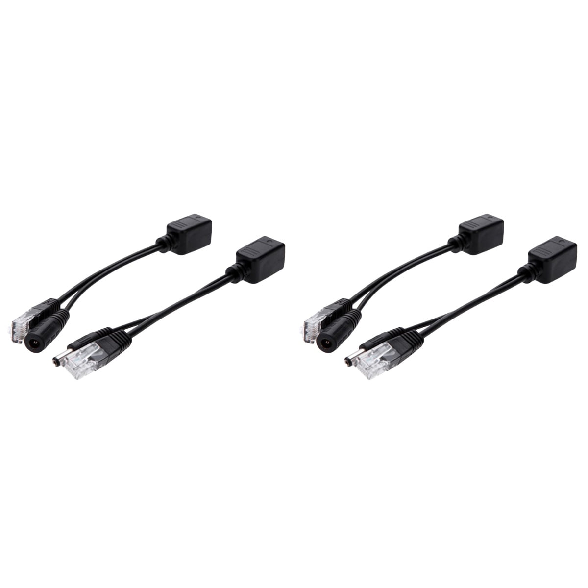 4 PCS /Set POE Separator Connection Full Copper Cable Adapter Wire ...