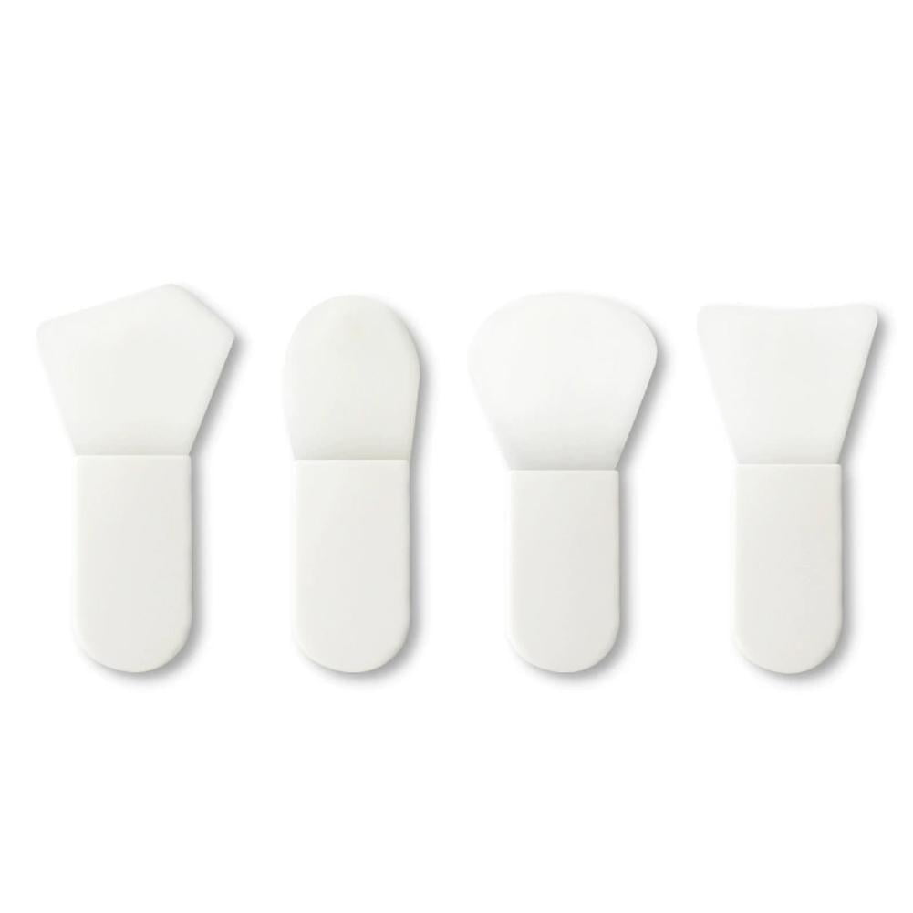 4 PCS Silicone Face Mask Applicator Brushes, Skin Care Facial ...