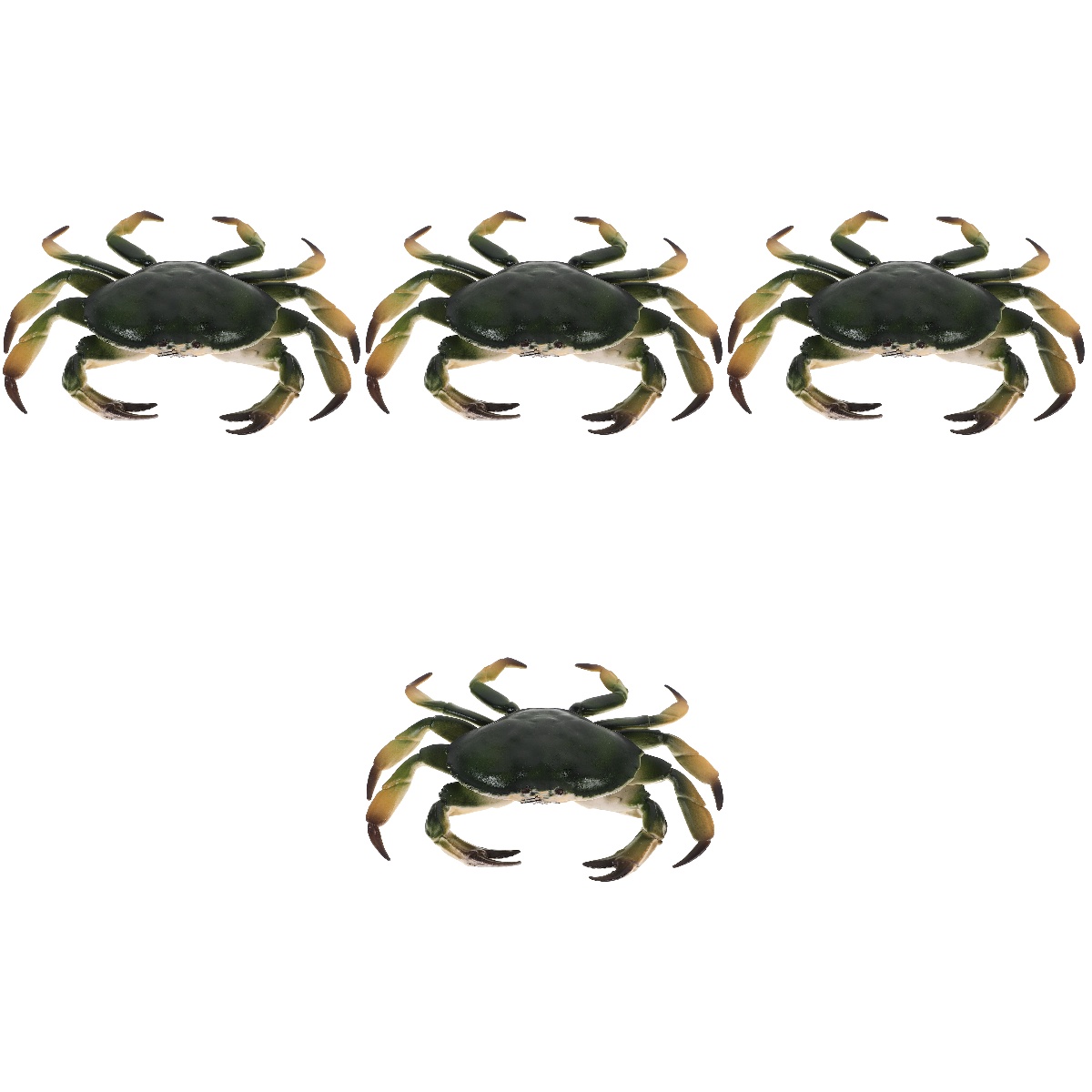 4 PCS Simulation Crab Model Figurine Appearance Design Child - Walmart.com