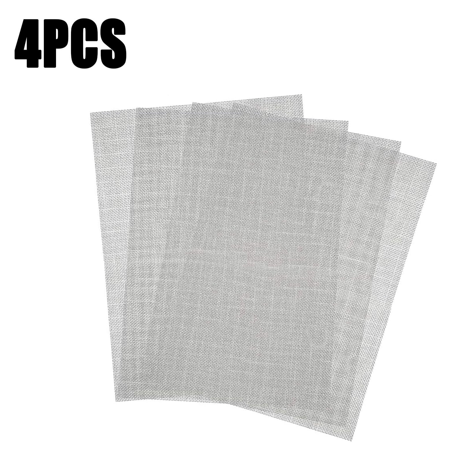 4 PCS Stainless Steel Wire Mesh Panels 1MM Hole for Airbricks and More ...