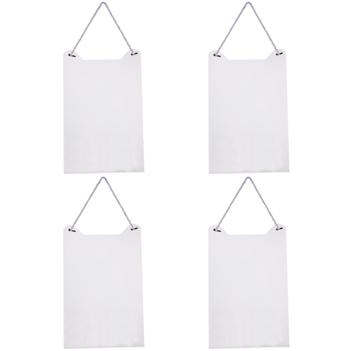 4 PCS Stands Hanging Sign Holder Acrylic Price Tag Logo Display ...