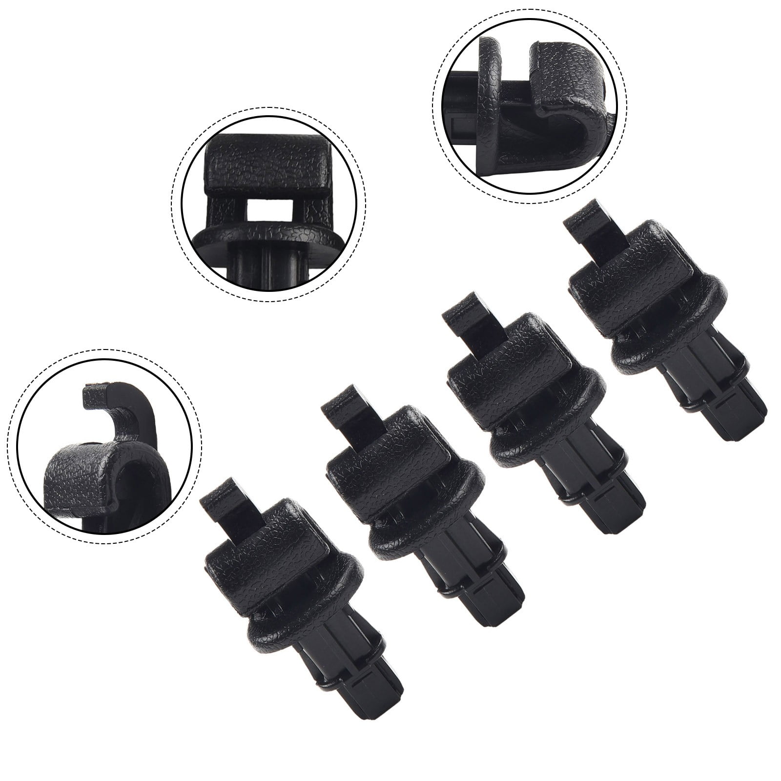 4 Pcs Sun Shade Hook Clip Kit for Honda for Odyssey 2005-2010 Sliding ...