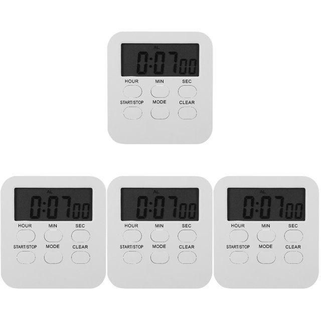 4 PCS Timer Timer Clocks Cooking Timer Work Timer Kid Timer Kitchen ...