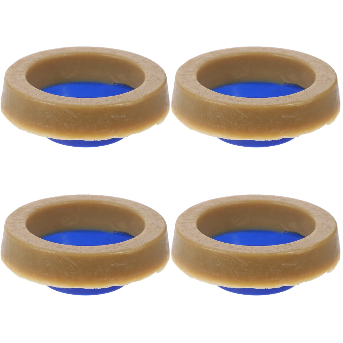 4 PCS Toilet Ring Seal Waxless Toilet Ring Toilet Ring with Flange ...