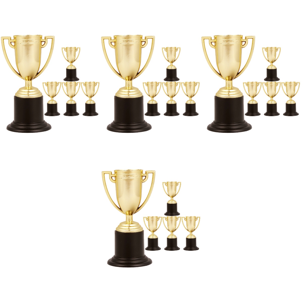 4 PCS Small Trophy Toys for Crafts, Kids, Students, and Games - Ideal ...