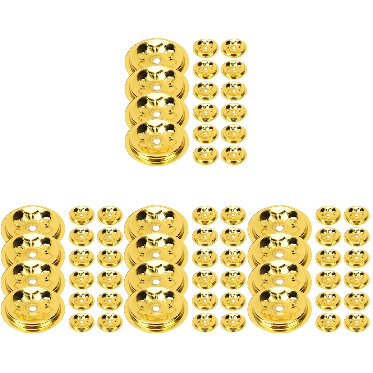 4 PCS Wick Floating Holder Candle Holders Disc Floats Wicks Stand ...