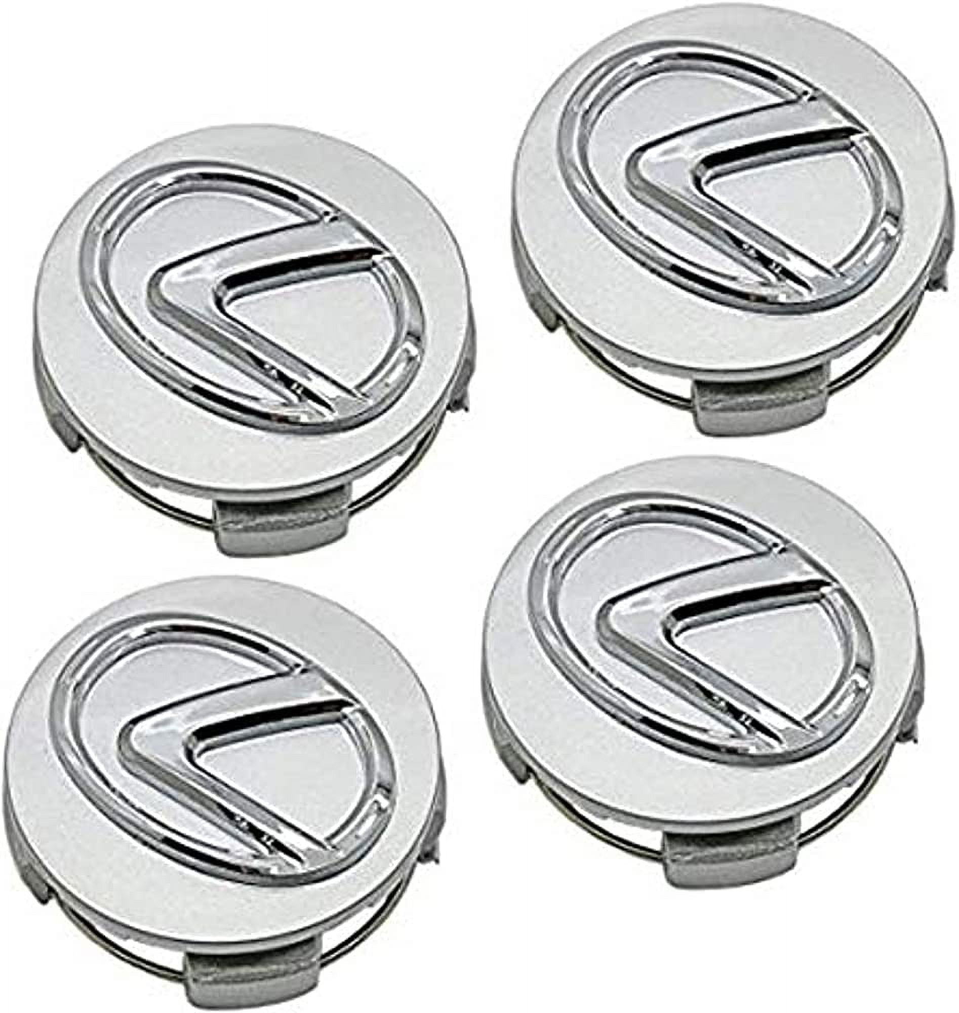 Lexus 4 PCS Silver Wheel Caps for ES300, IS300, IS250, RX350, LS460 ...