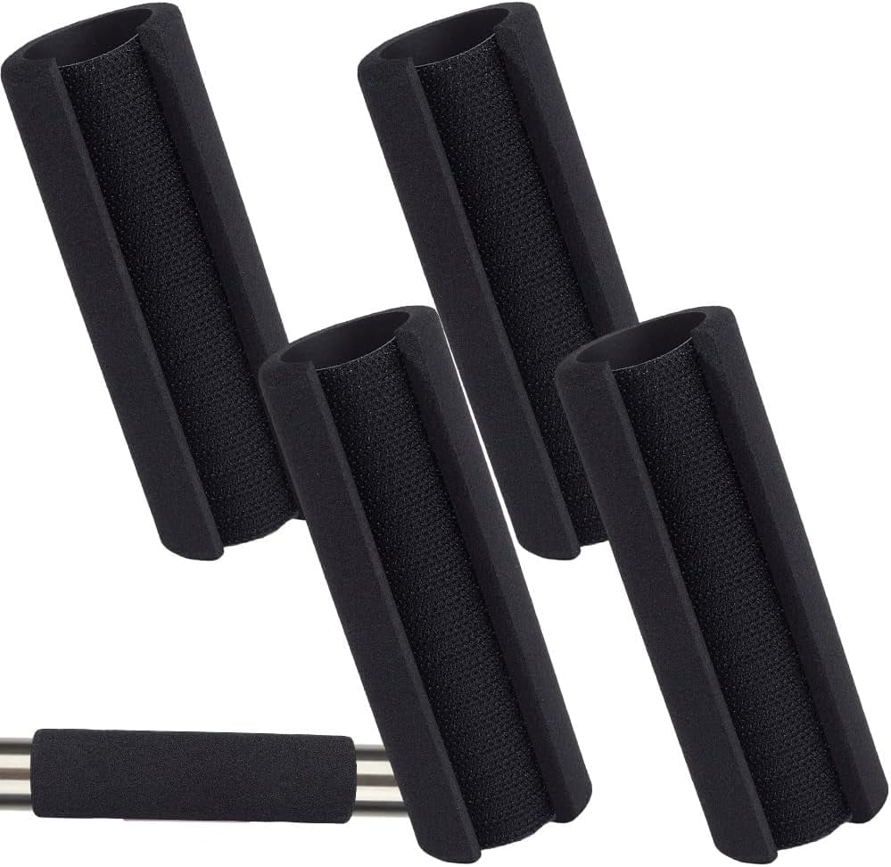 4 PCs Handle Grips NBR Rubber Foam Grip Wrap Soft Buffer Tube Cover Pad ...