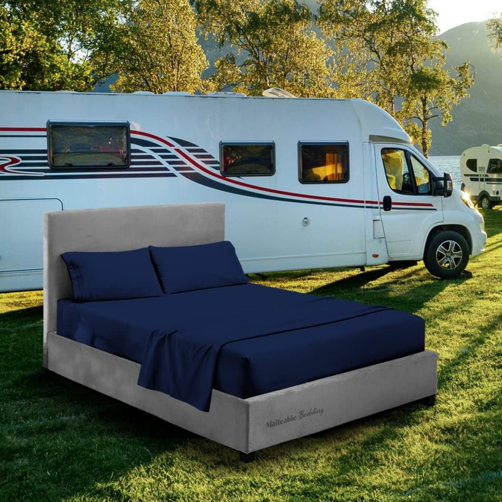 4 PCs RV Sheet Set, 34x75 Bunk, RV Bed Sheets for Campers, RV's ...