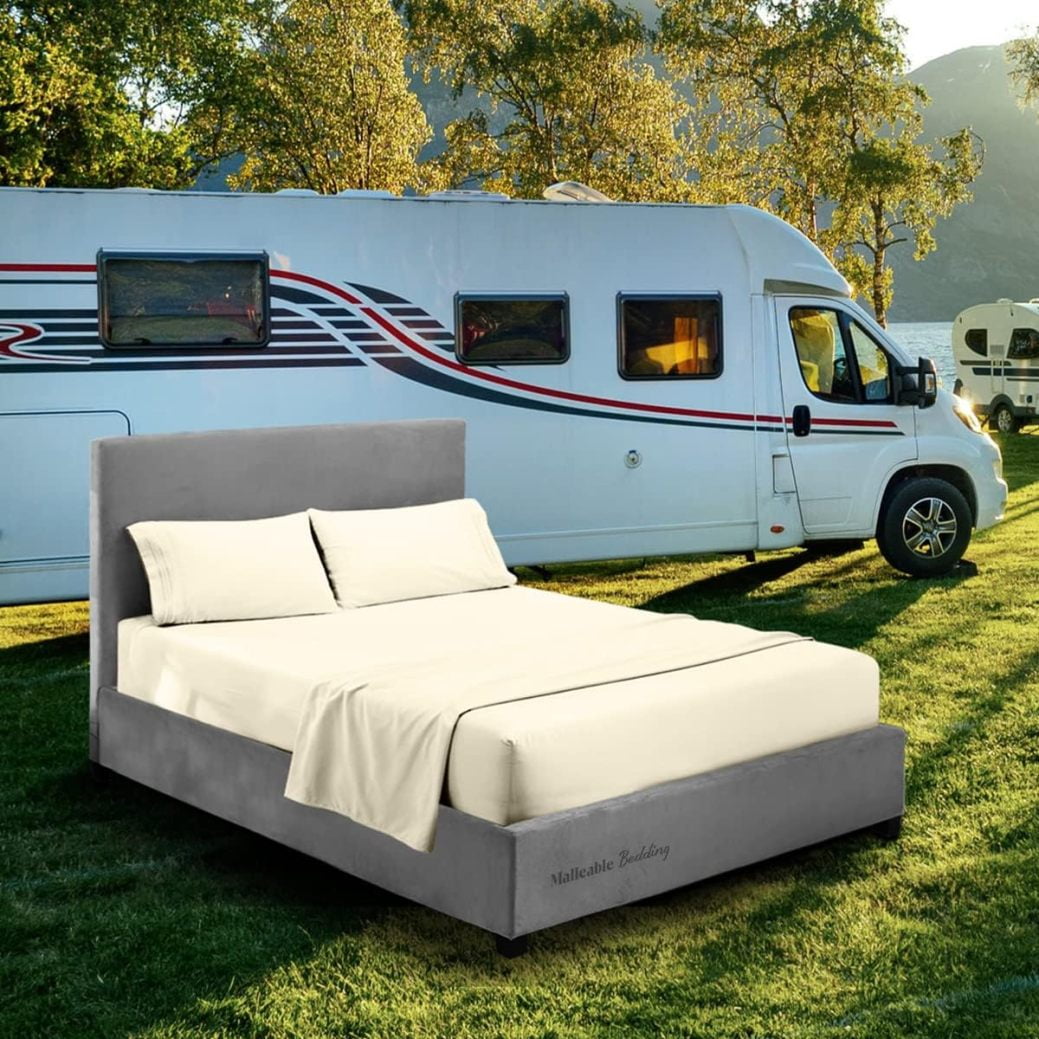 4 PCs RV Sheet Set, 72x80 RV King, RV Bed Sheets for Campers, RV's ...
