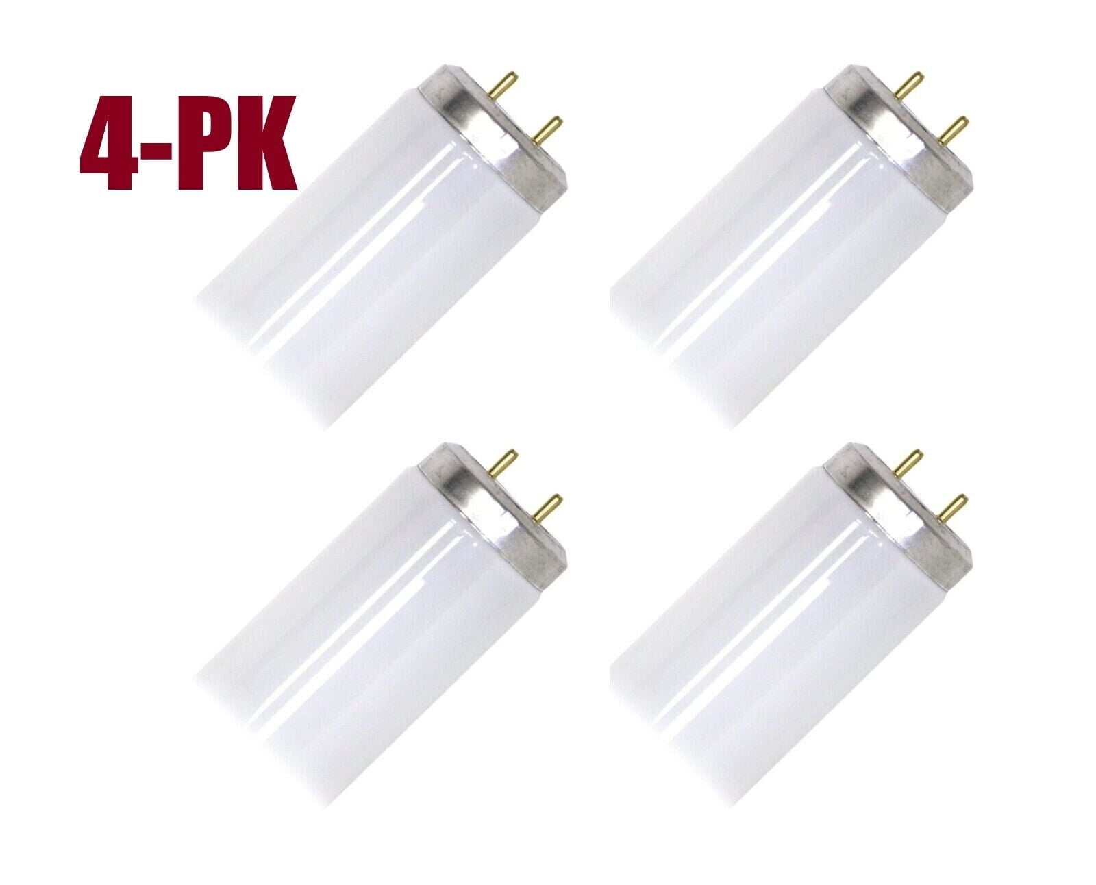4-PK F15T8/WW Bulb 15W WARM WHITE 3000K KenRad FLUORESCENT 18" NEW ...