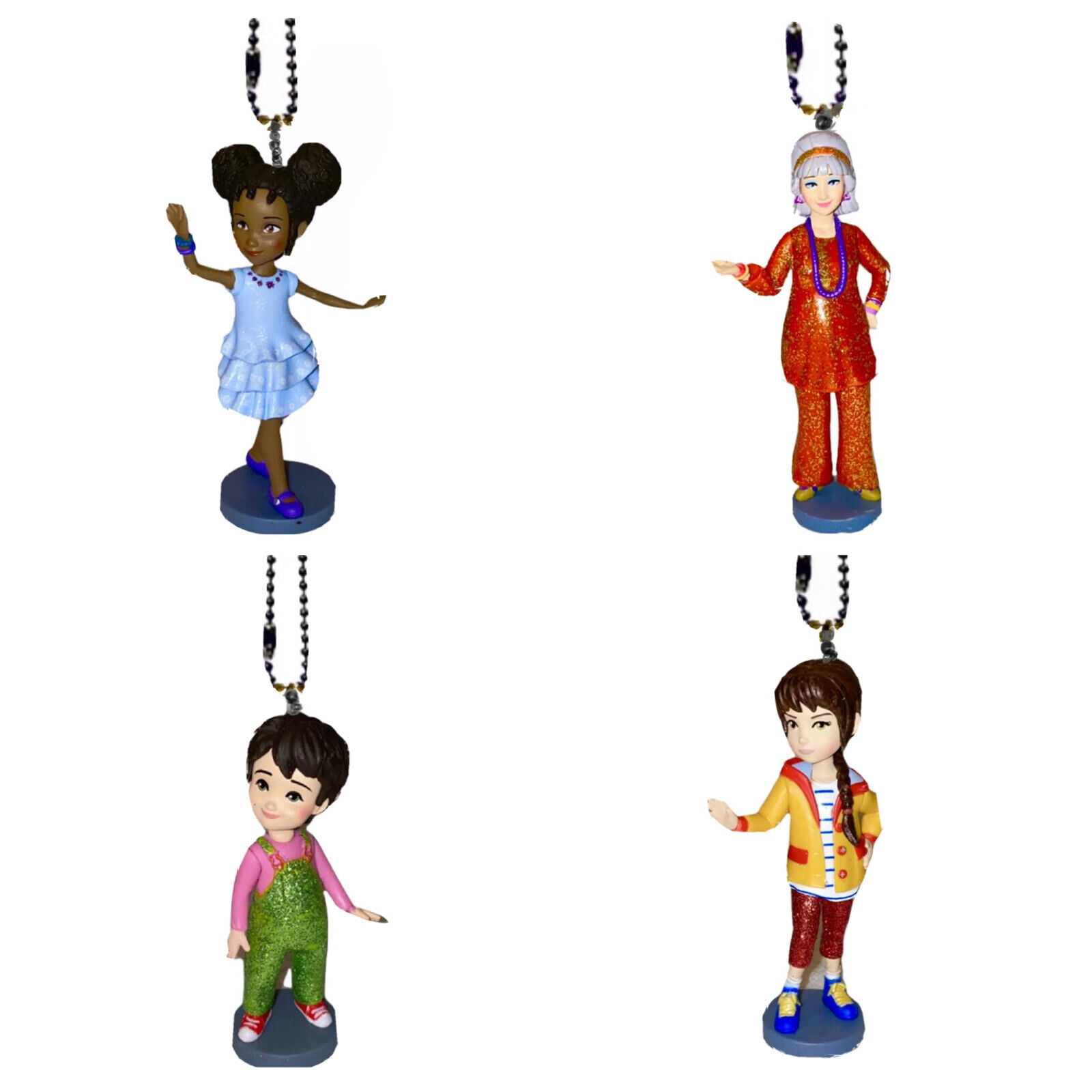 4 PVC Keychain Dangler Bree Mrs Devine Grace Jo Jojo Clancy Figure ...