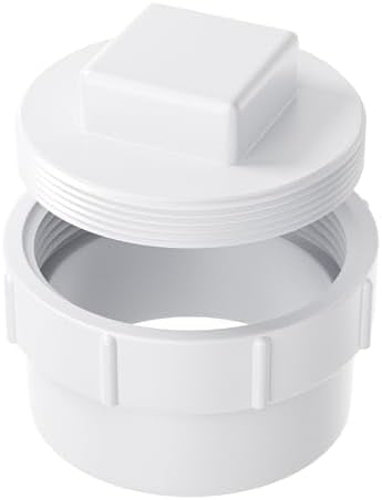 4“ PVC Sewer Cleanout Adapter with Plug - Efficient Drainage Solution ...
