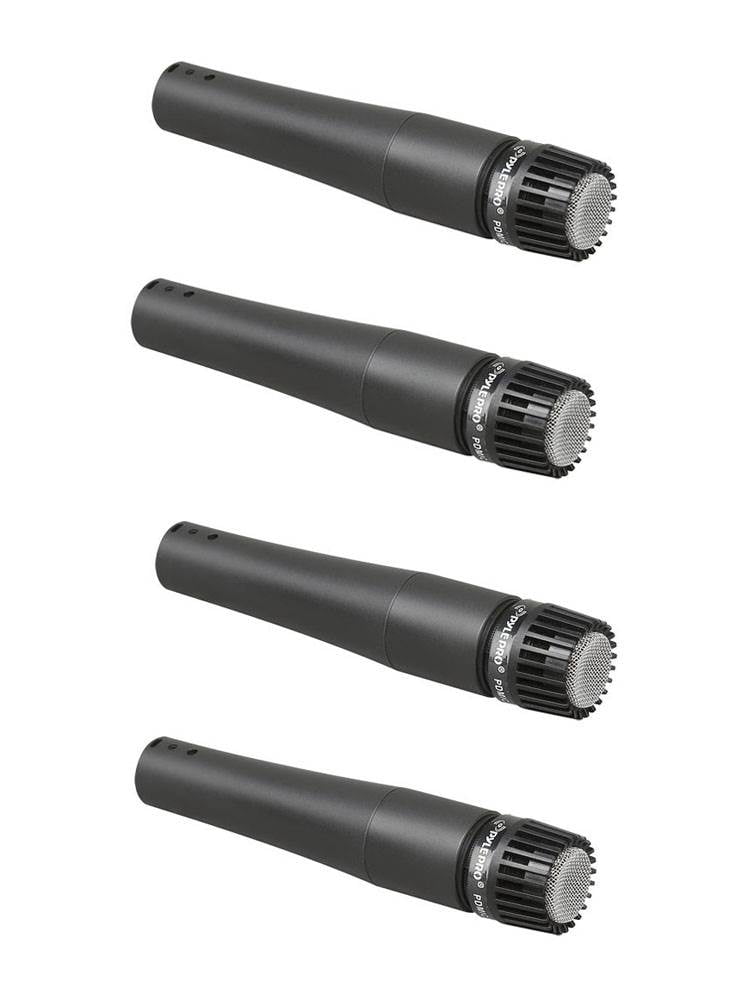 PYLE PRO PDMIC78 Professional Dynamic Handheld Microphones, High Signal ...