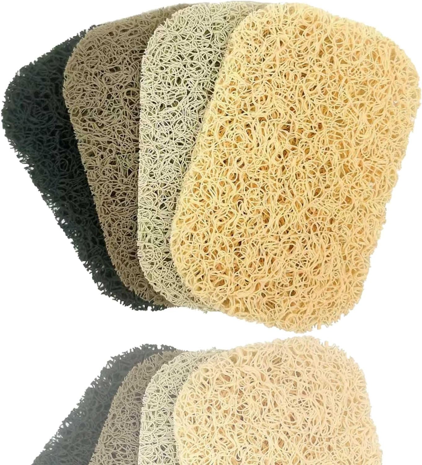 4 Pace Soap Saver Pads, Non-Slip Soap Holder Pad, Self Draining Soap ...