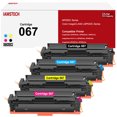 4-Pack 067 Toner Cartidge Replacement for Canon 067 067H CRG 067 Canon ...