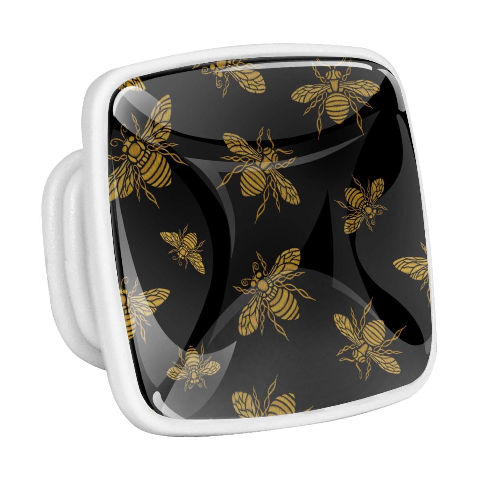 HemaKayy 4 Pack 1.18" Decorative Cabinet Knobs - Add a Magical Glow to Your Cabinets - Durable ...