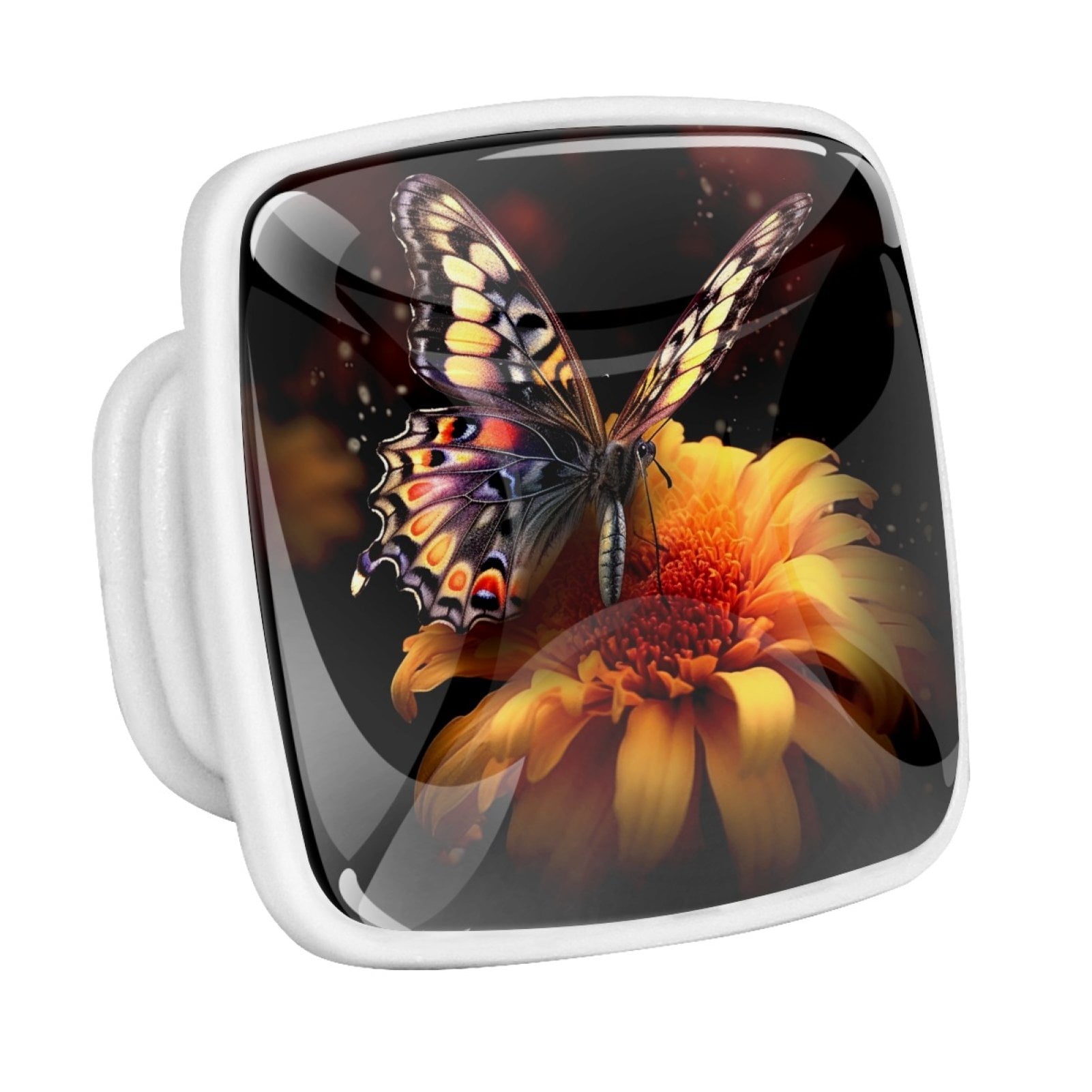 HemaKayy 4 Pack 1.18" Decorative Cabinet Knobs - Add a Magical Glow to Your Cabinets - Durable ...